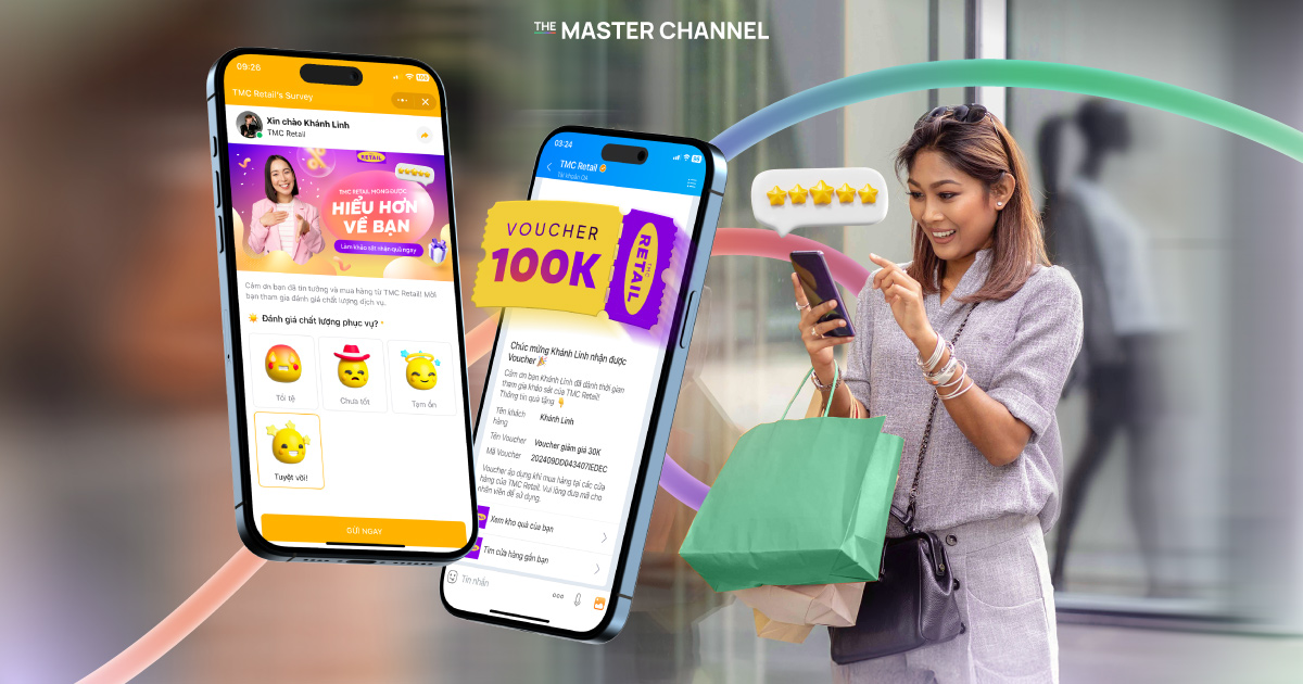 Khảo sát sau mua hàng với The Master Channel cho ngành bán lẻ | bởi The Master Channel | Brands ...